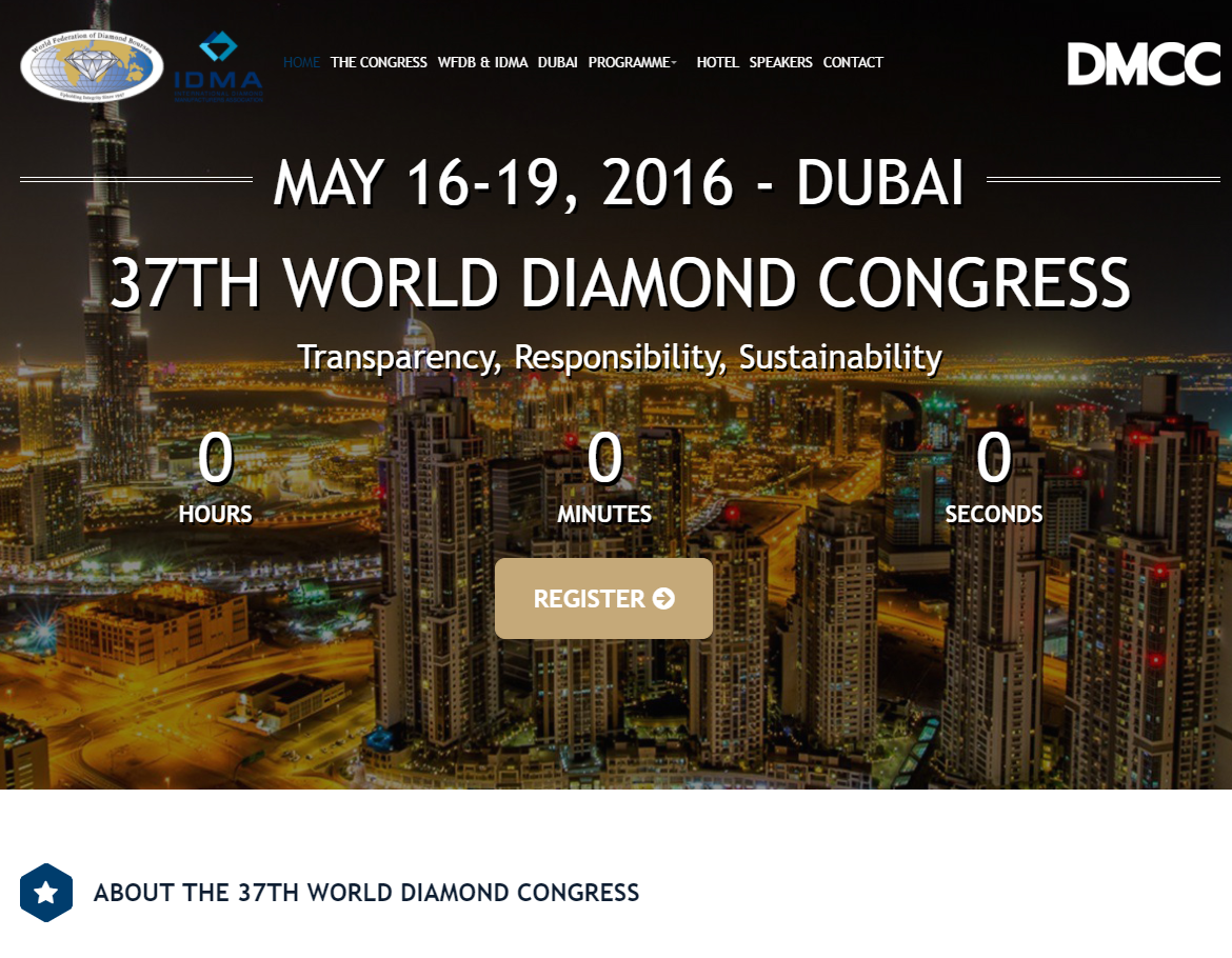 World Diamond Congress – 1800 Loose Diamonds